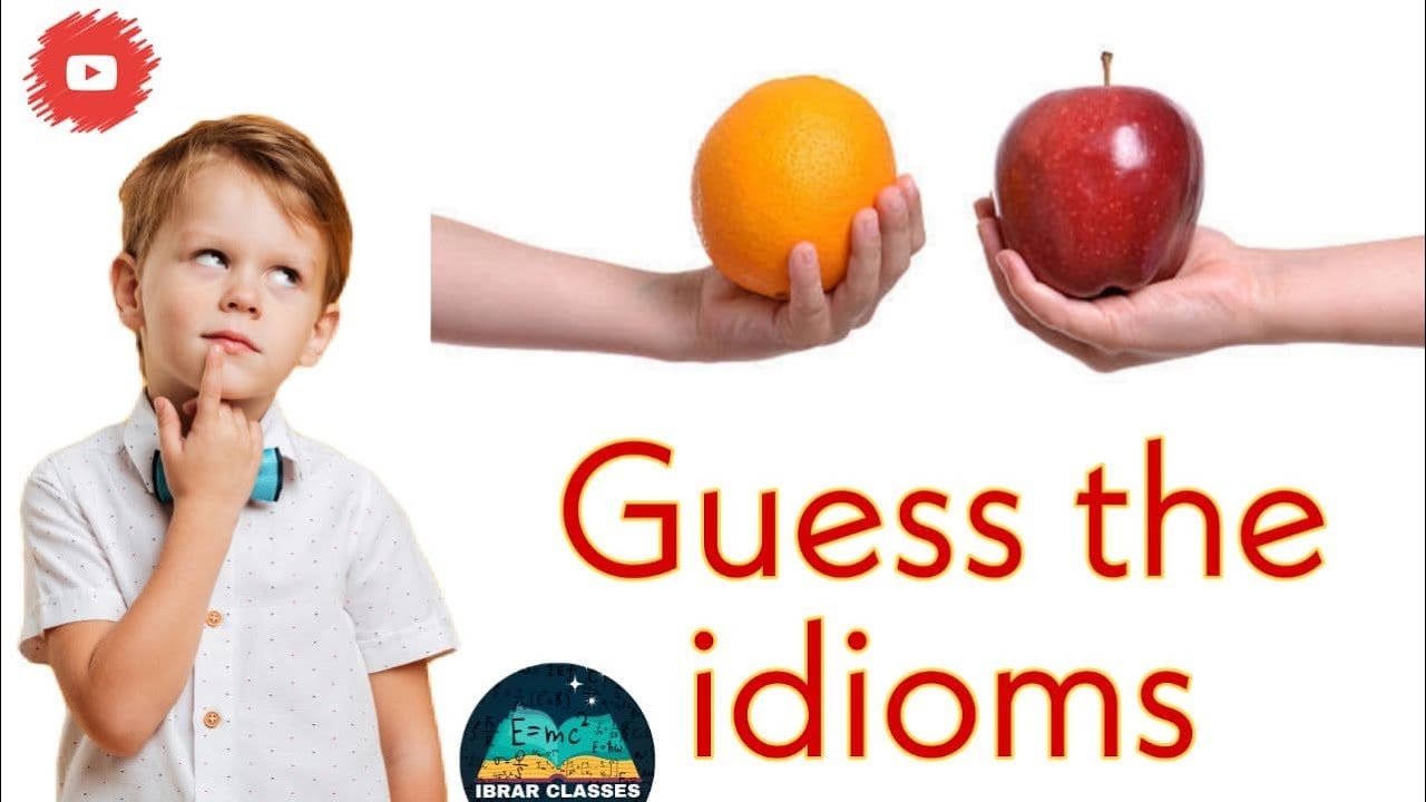 Guess the idioms | Last one is a Challenge | English Quizzes | Ibrar ...