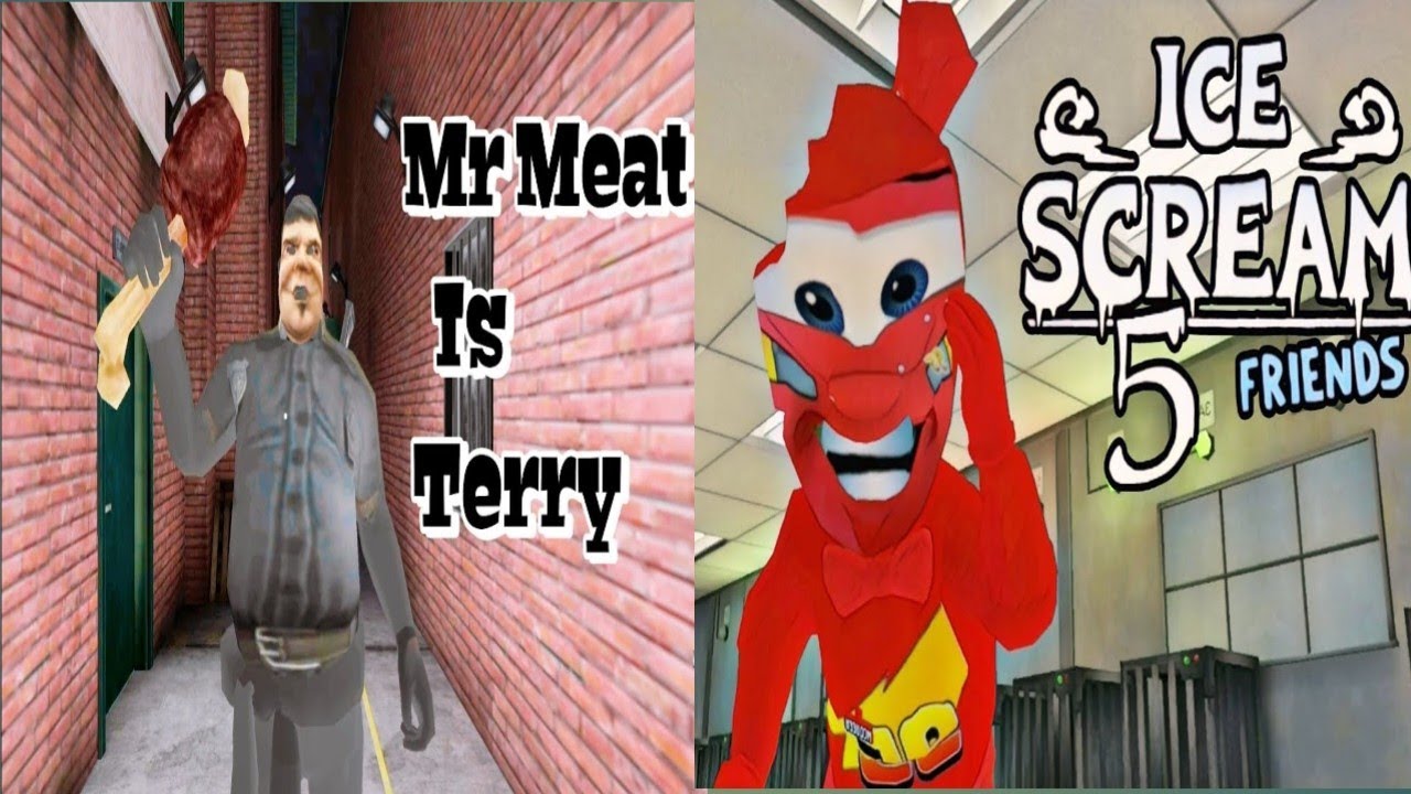 Ice Scream 5 MC Queen | Its Mr Meat 2 Terry Face - YouTube