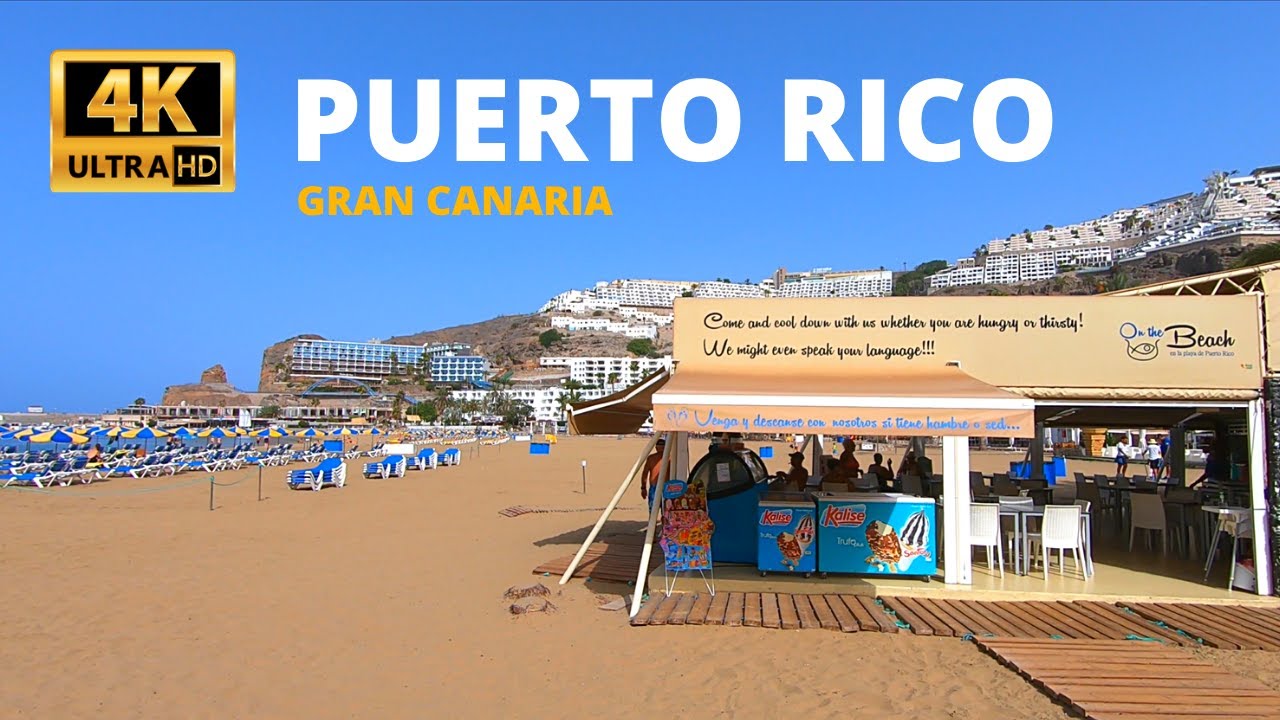 Puerto Rico Gran Canaria Spain 16 July 2020 🥳 4K 10:30 AM - YouTube
