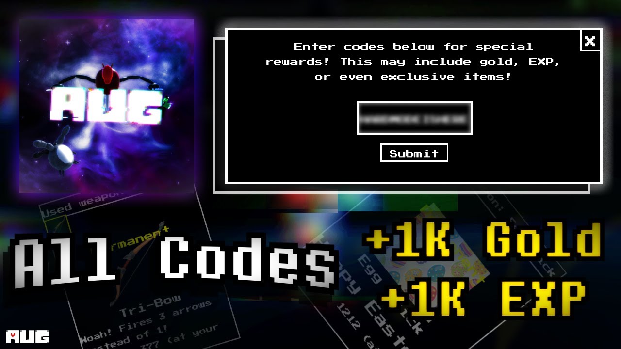 AUG: All Working Codes (READ DESC) - YouTube