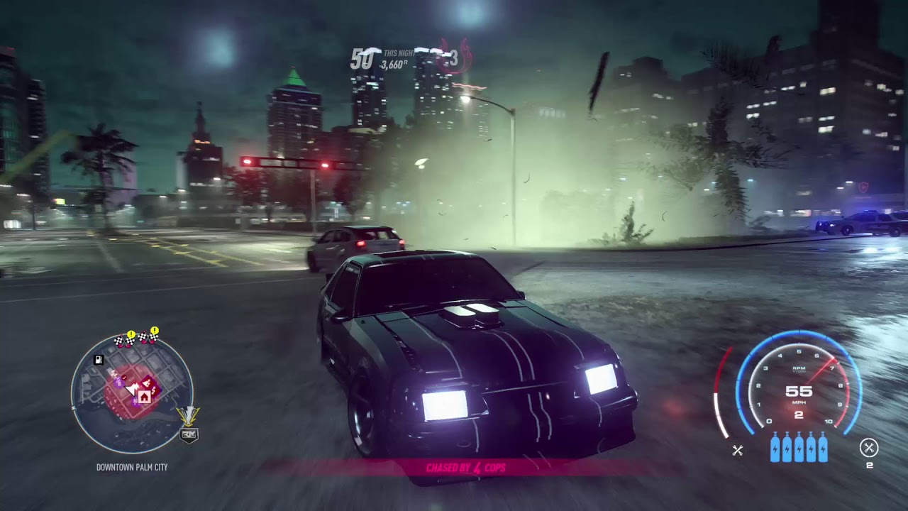 NFS Police chase fox body - YouTube