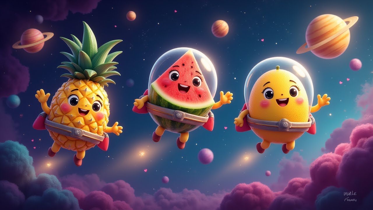 Dancing Planets - Colorful Rockets and Planet Dancing - Space Adventure ...