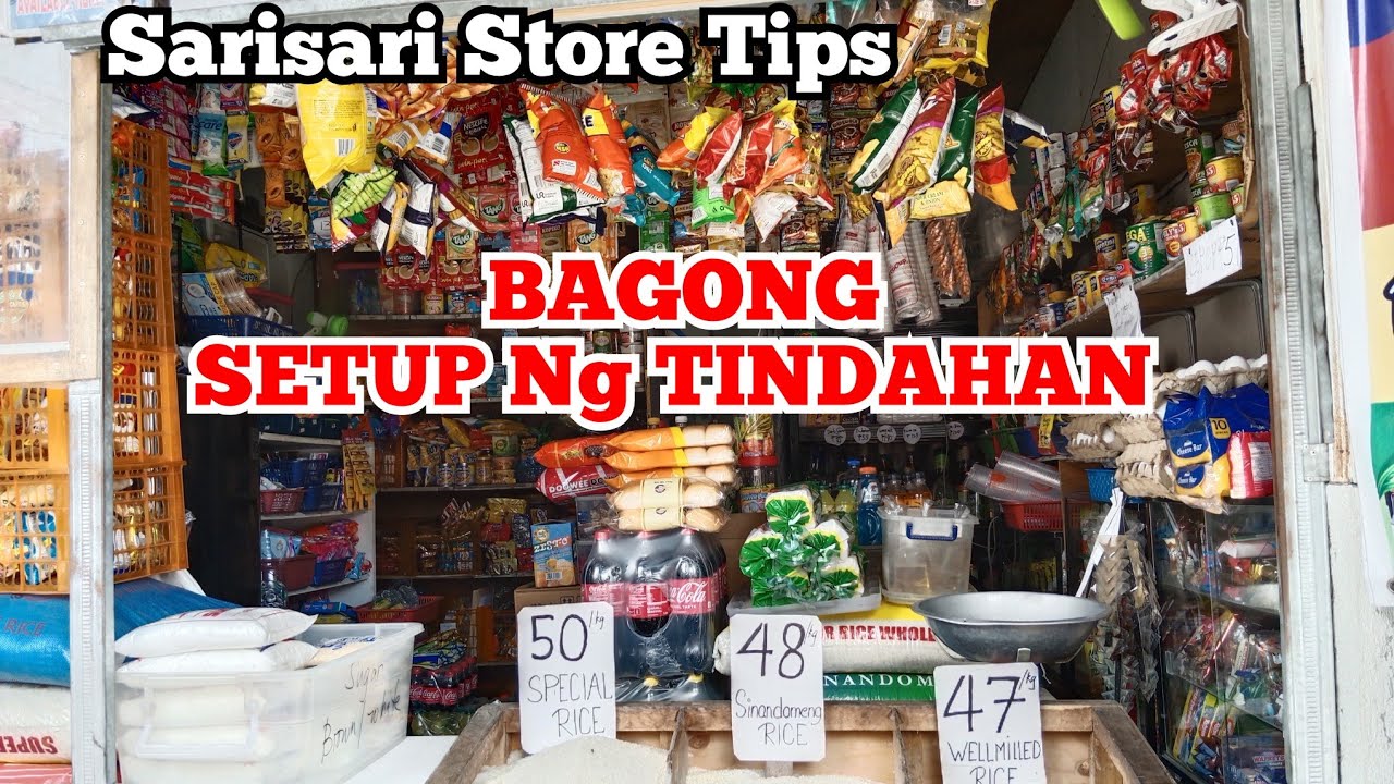 Sarisari Store Tips: New SETUP// Dito sa aking Tindahan - YouTube