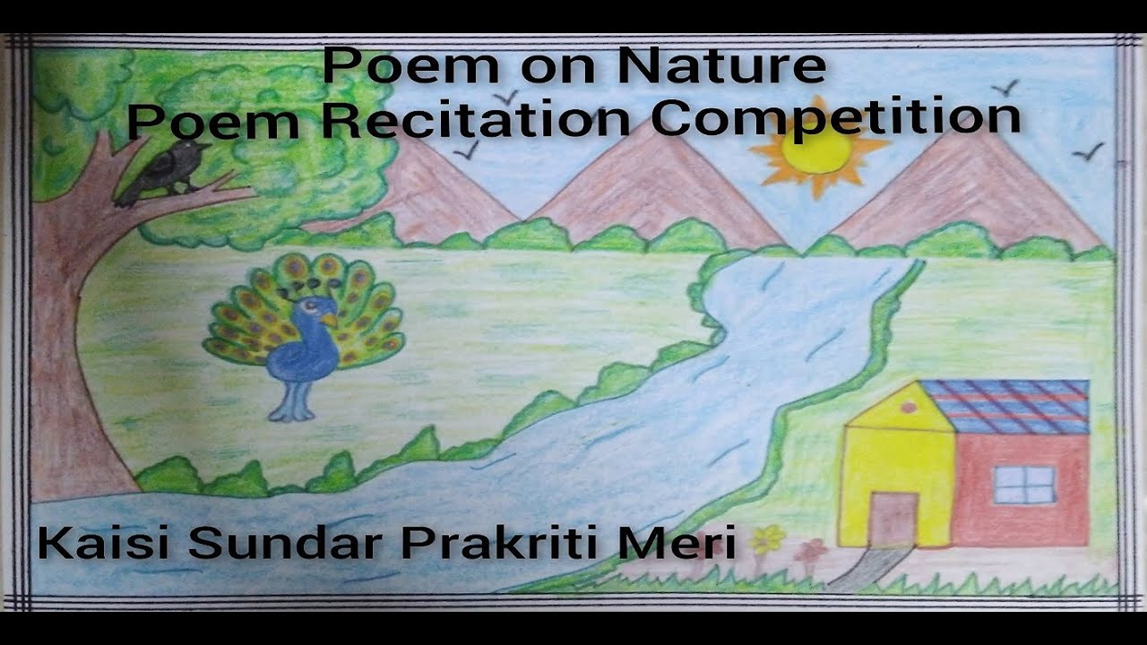 Poem Recitation Competition | Kavita on Prakriti | Poem on Nature ...
