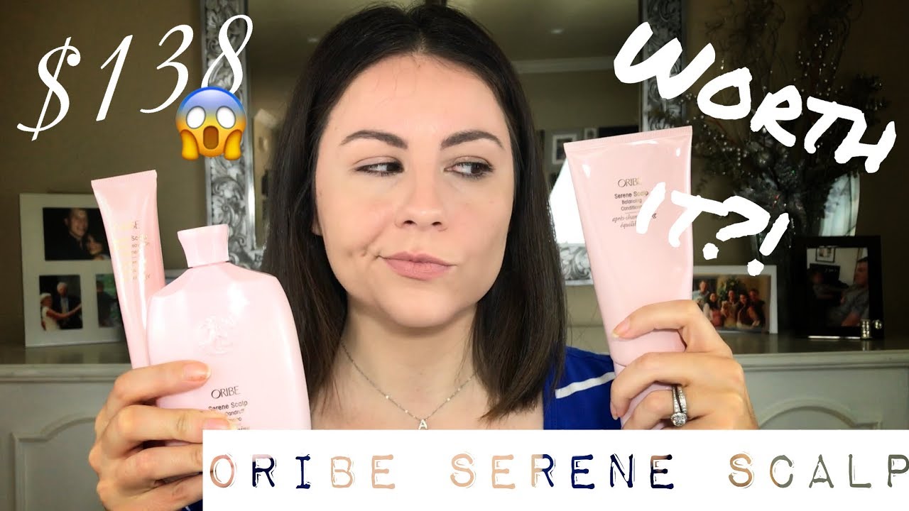 Oribe Serene Scalp Hair Collection Review - YouTube