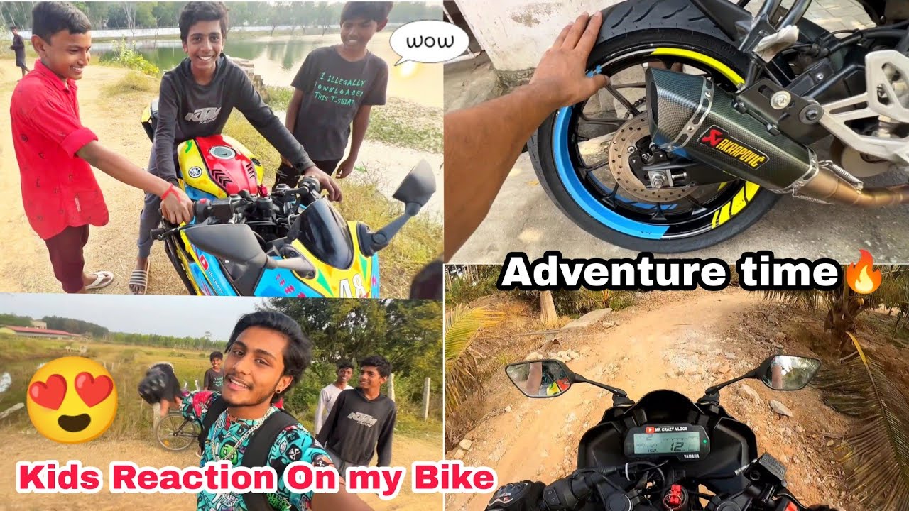 Boo🏍️ Ko dekar Bacche khush Hogaye 😍 || It's time for Adventure 🔥 - YouTube