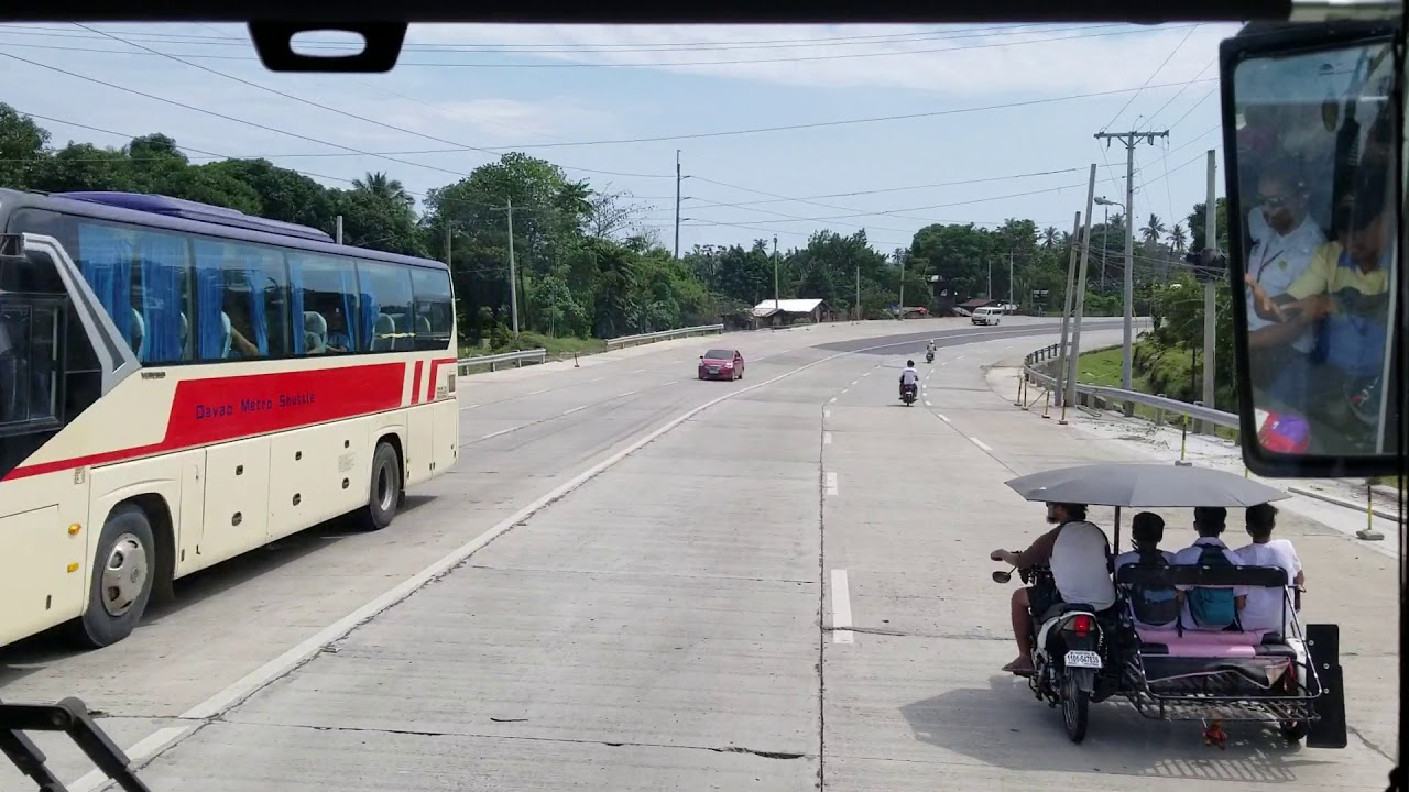 The Bus Ride From Davao to Digos in The Philippines. Video 3 (1/23/2019 ...