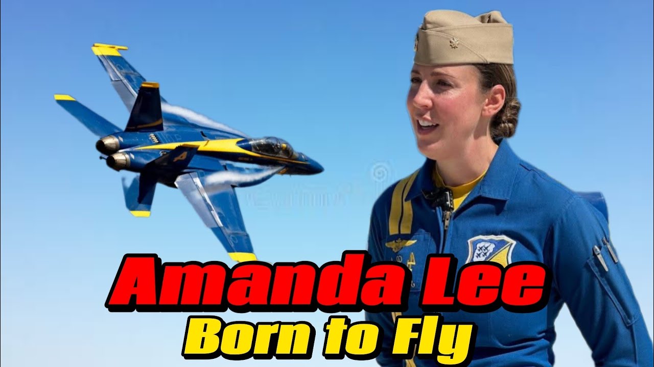 Amanda Lee | The First Female Blue Angels Fighter Pilot - YouTube
