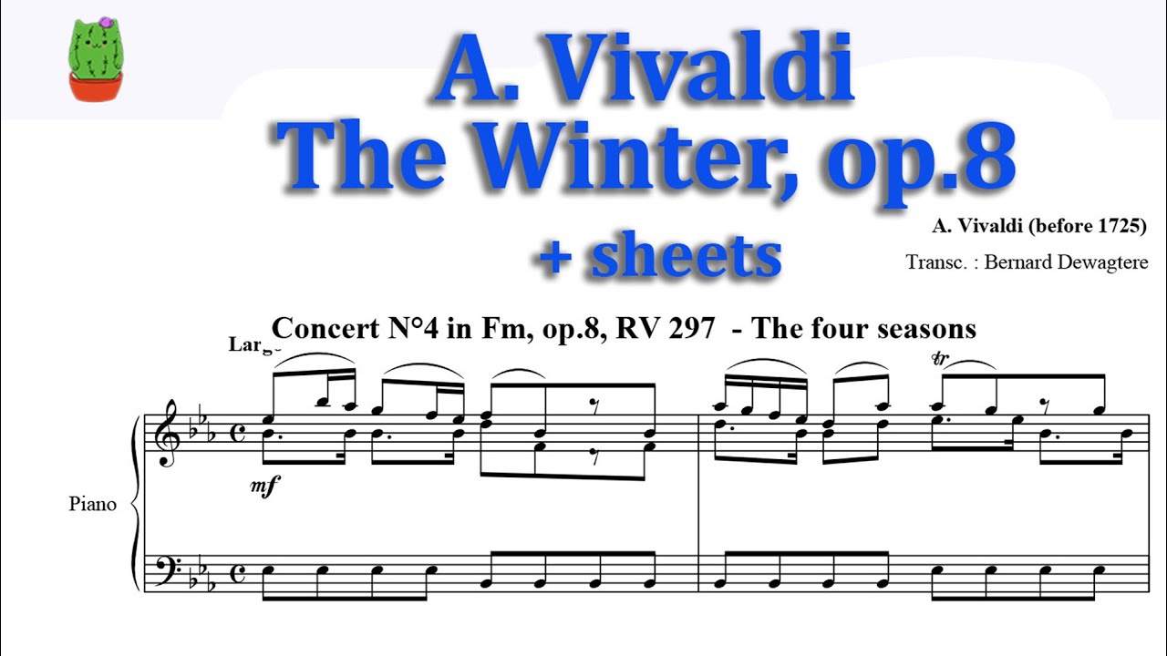 Antonio Vivaldi The Winter-The four seasons - YouTube