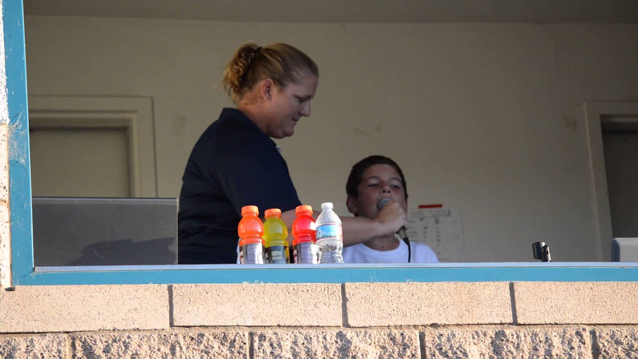 Chase Deniz singing National Anthem 2015 - YouTube