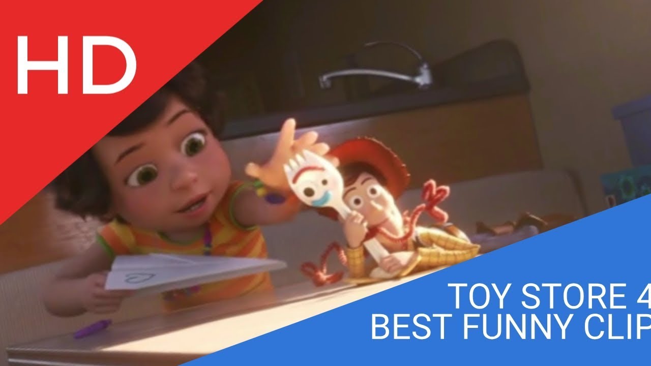 Toy Story 4 // Forky escaping clip HD - YouTube