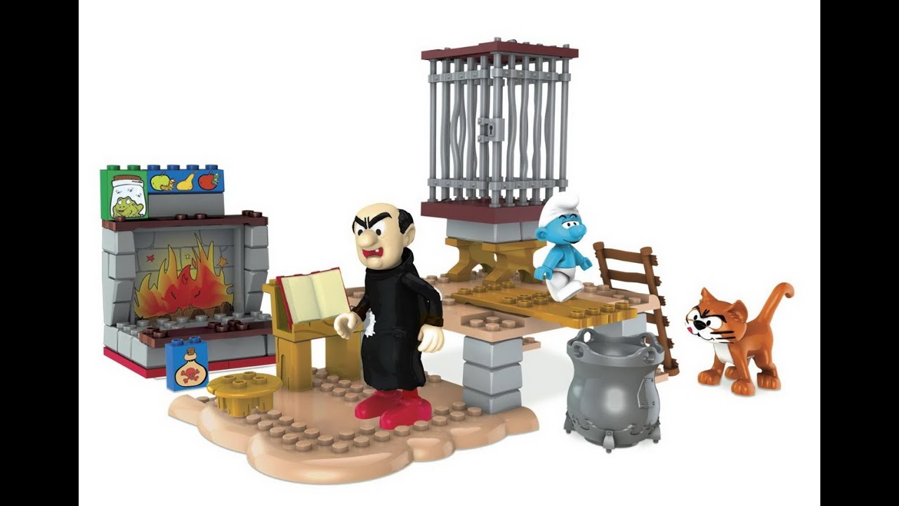 Gargamel Set Mega Bloks 10718 For Kids Worldwide - YouTube