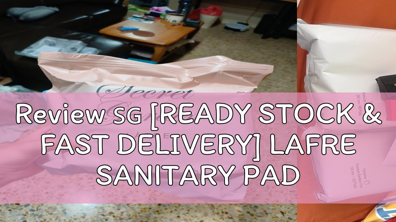 Review 🇸🇬 [READY STOCK & FAST DELIVERY] LAFRE SANITARY PAD + FREE GIFT ...