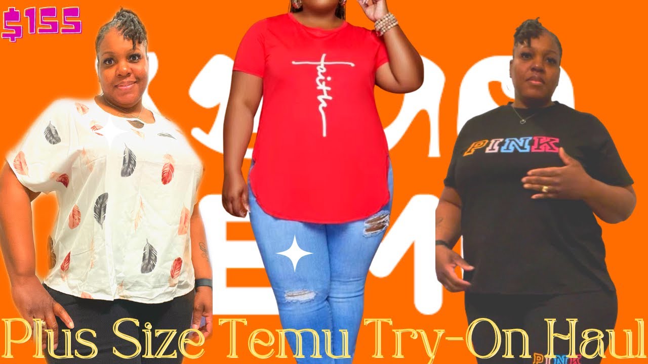 *NEW* My First Temu Haul Part 2 🌺🌸 Temu Plus Size Clothing Haul 🌸 🌺 ...