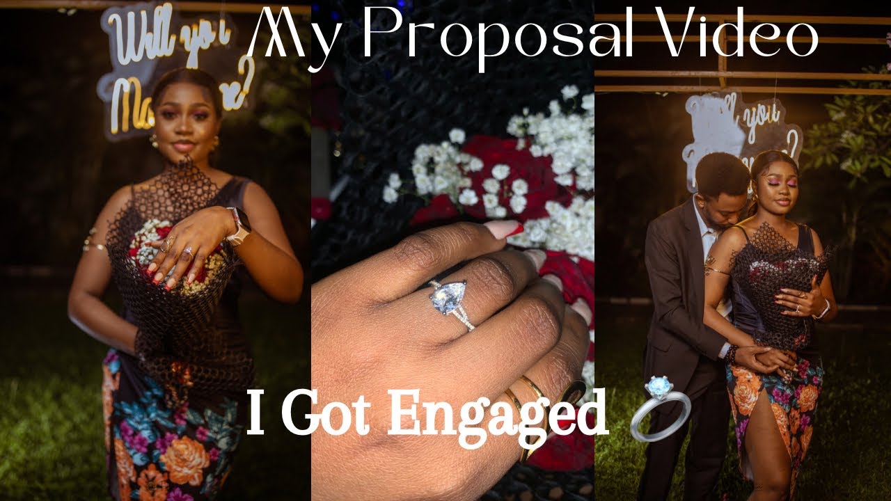 MY BEAUTIFUL AND EMOTIONAL PROPOSAL VIDEO | I SAID YES - YouTube
