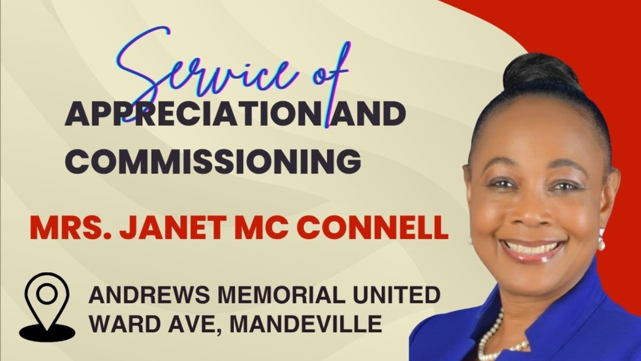 Service of Appreciation & Commissioning- Mrs. Janet McConnell - YouTube