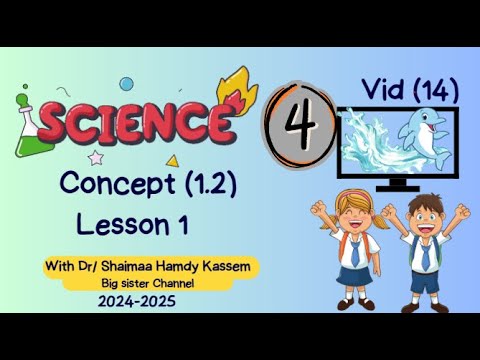 Science Primary 4 - First term 2024/25- Concept 1.2 -Lesson 1|شرح ساينس ...