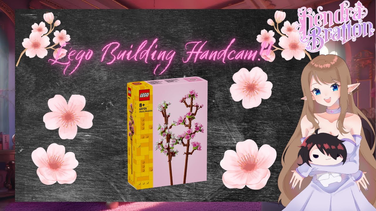 [Handcam Lego Building] Building cherry blossom branches!| Kendra ...