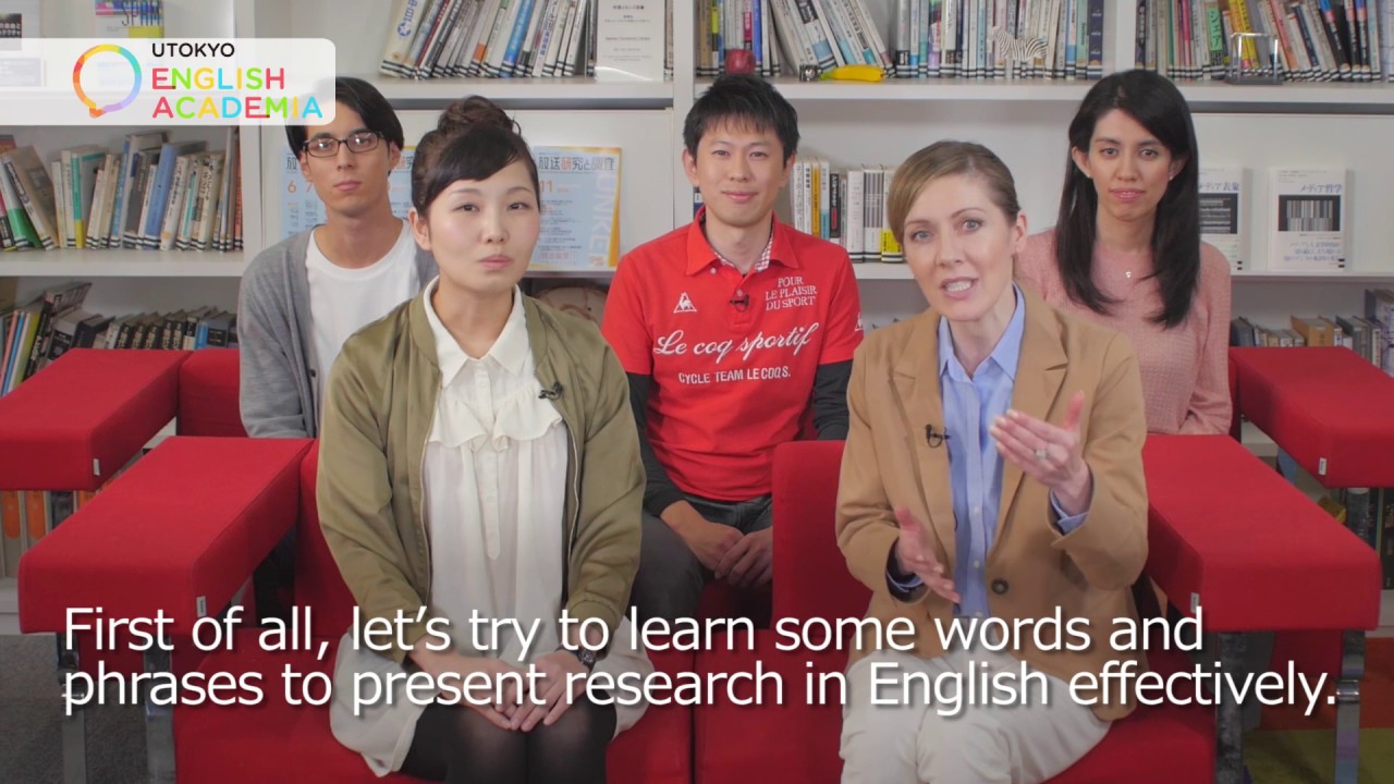 UTokyo English Academia 1 Module 1-1 - YouTube