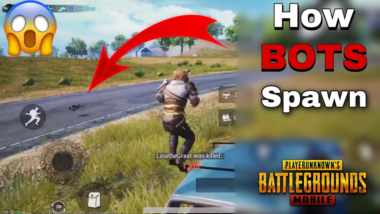 How BOTS spawn || Parachute????|| 😨 PUBG mobile - YouTube