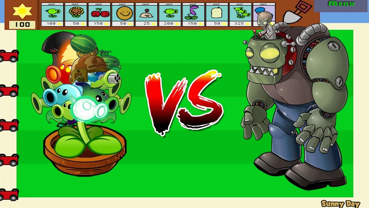 PvZ Minigame Survival - Ultra Zombot Onslaught - YouTube