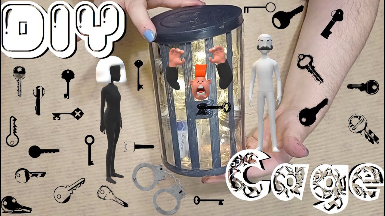 DIY Cage / Prison Cell 🚔 - YouTube