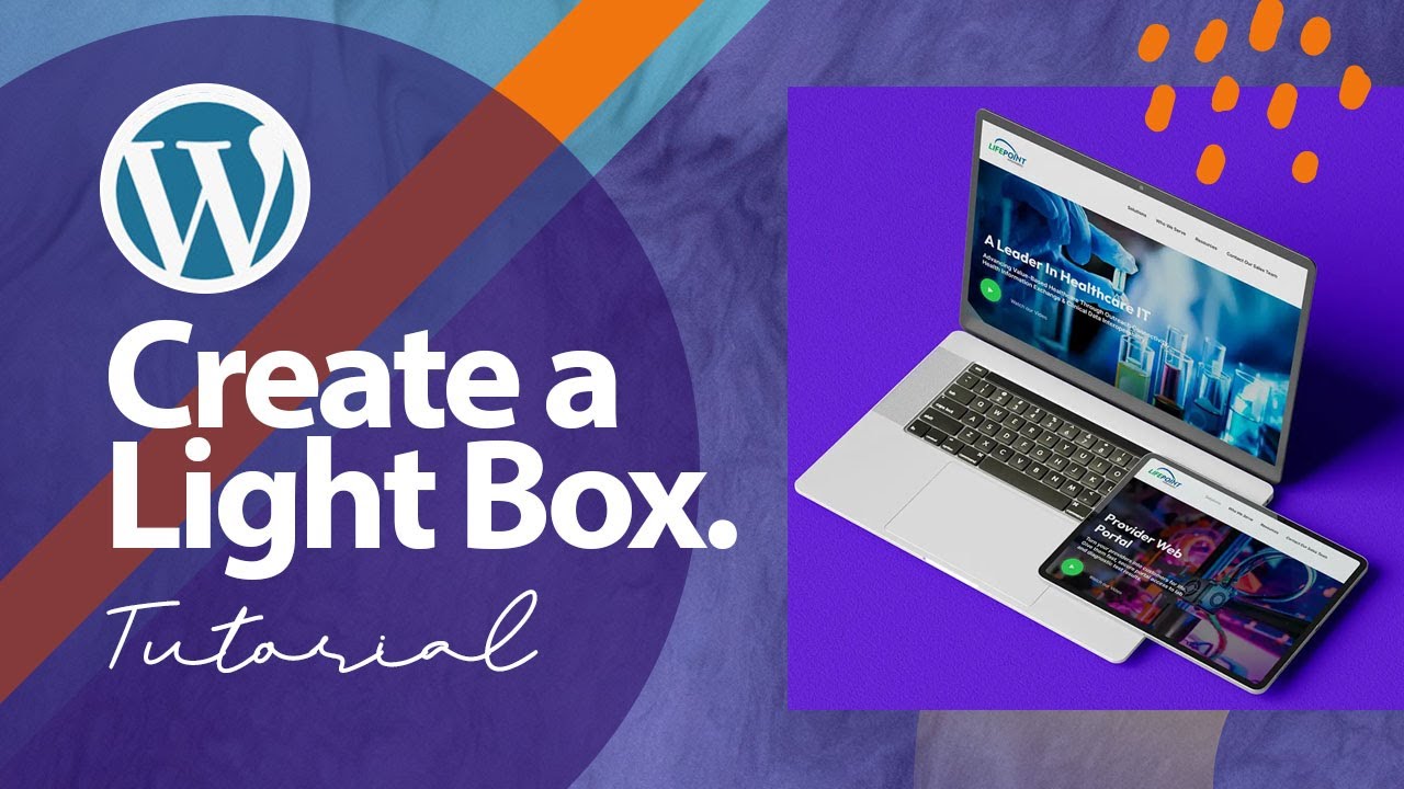 Create a Lightbox in WordPress - YouTube