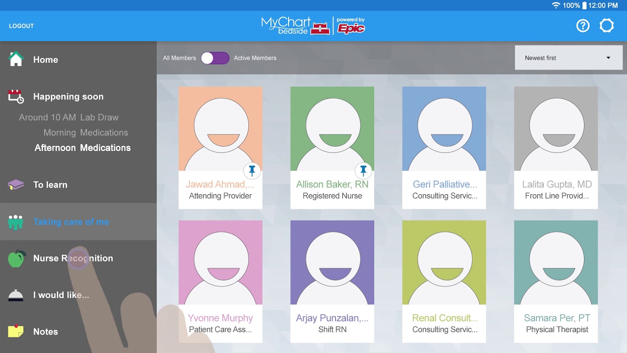 MyChart Bedside Tablet- Informational Video - YouTube