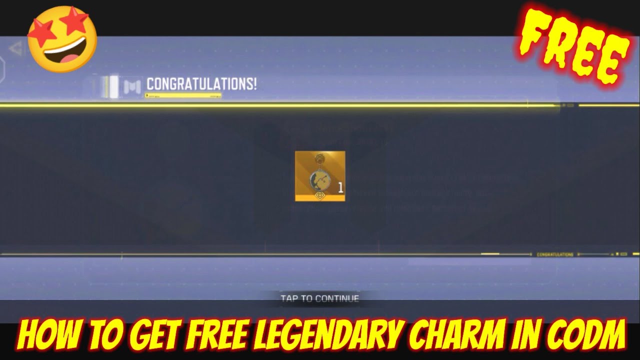 how to get free legendary charm in Cod mobile / free legendary charm ...