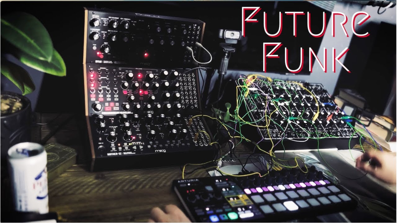 Future Funk - Moog Sound Studio and Pulsar 23 Jam - YouTube