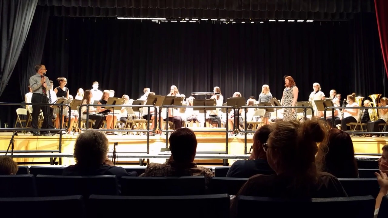 Middle School Spring Concert - Band Section 6/15/2017 - YouTube