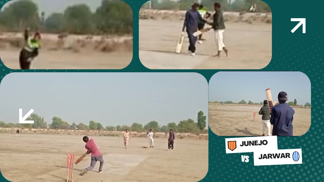 JUNEJO VS JARWAR cricket match highlights | cricket vlog | vlog ...