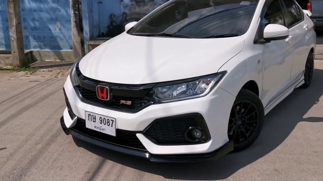 Honda City 2018 แปลงหน้าเป็น Civic Fk (City 2018 Change Front Bumper To ...
