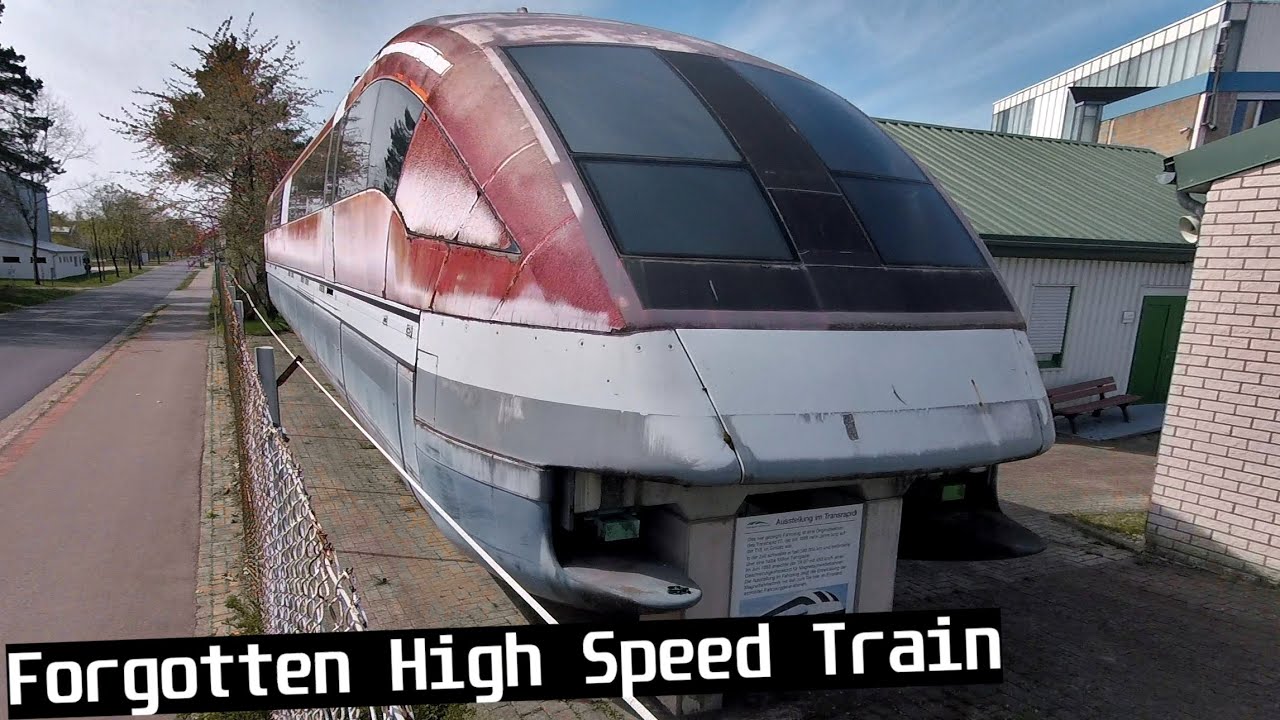 Germany's forgotten HIGH SPEED TRAIN test track | Maglev Transrapid ...