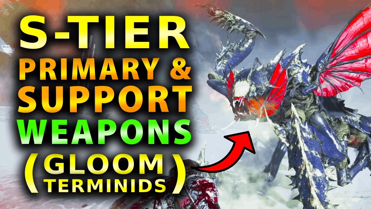 Helldivers 2 - BEST Weapon Combos For Gloom Predator Bugs! Best ...