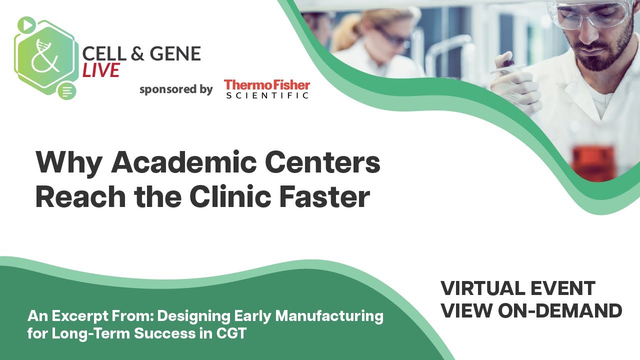 Why Academic Centers Reach the Clinic Faster - YouTube