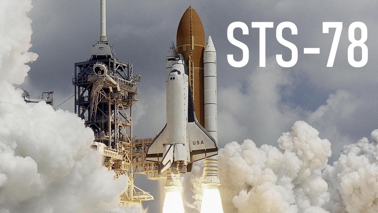 STS-78 | Space Shuttle Columbia Launches from Complex 39B - YouTube