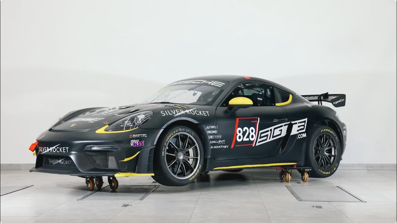 Porsche 718 Cayman GT4 RS Clubsport Race Car - Inspection & Walkaround ...