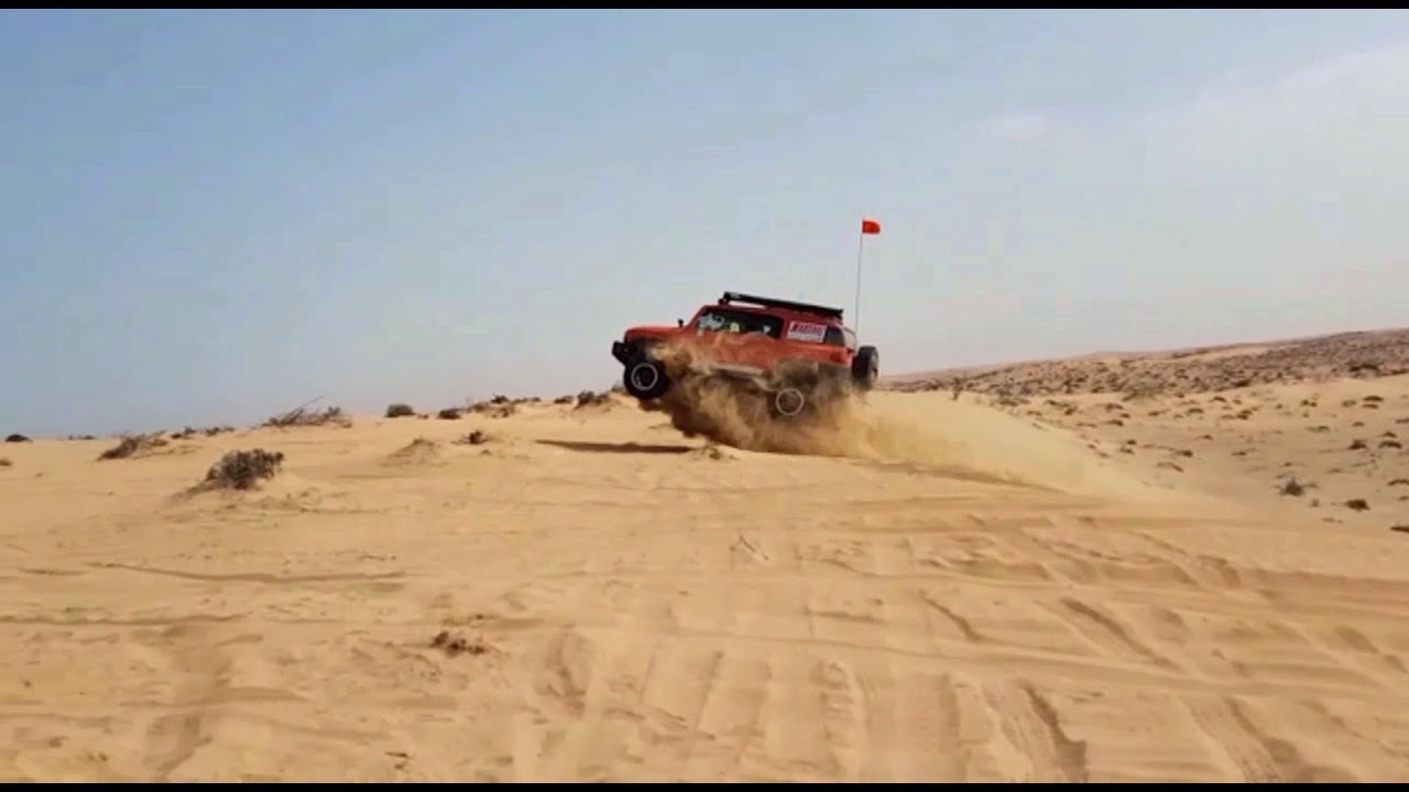 Fj cruiser Jump - YouTube