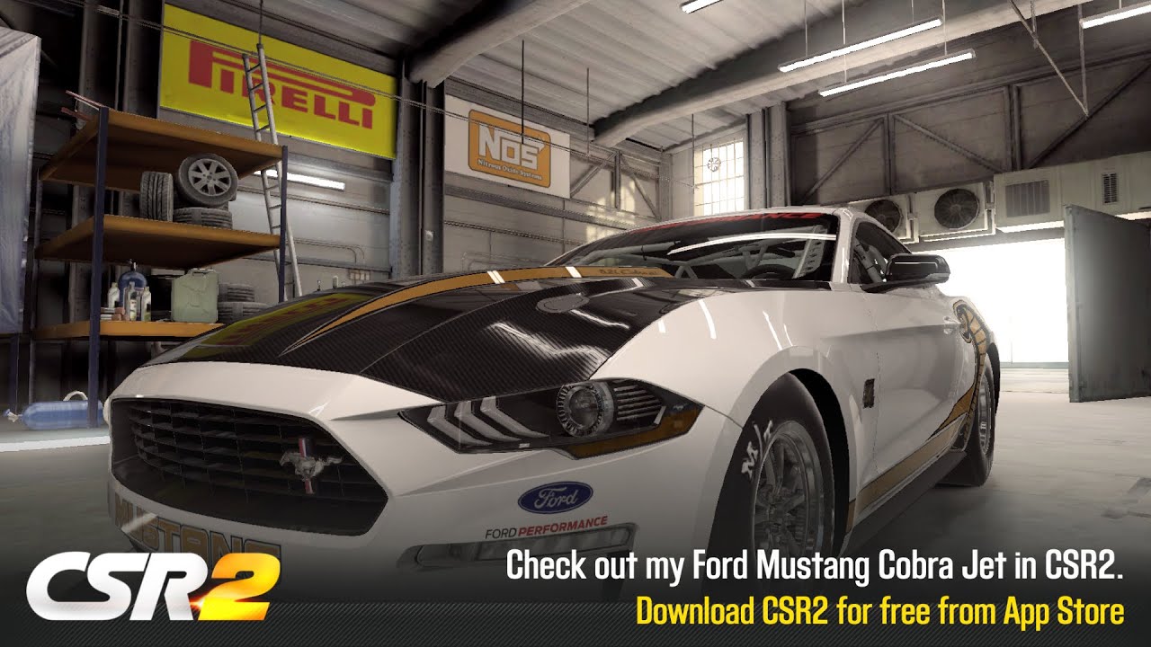 【CSR2】Mustang Cobra Jet, shift & tune for 6.944 - YouTube