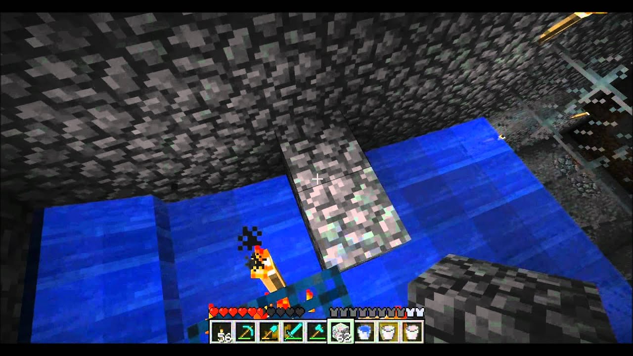 Minecraft Tutorial: How to make a Drowning Trap. - YouTube