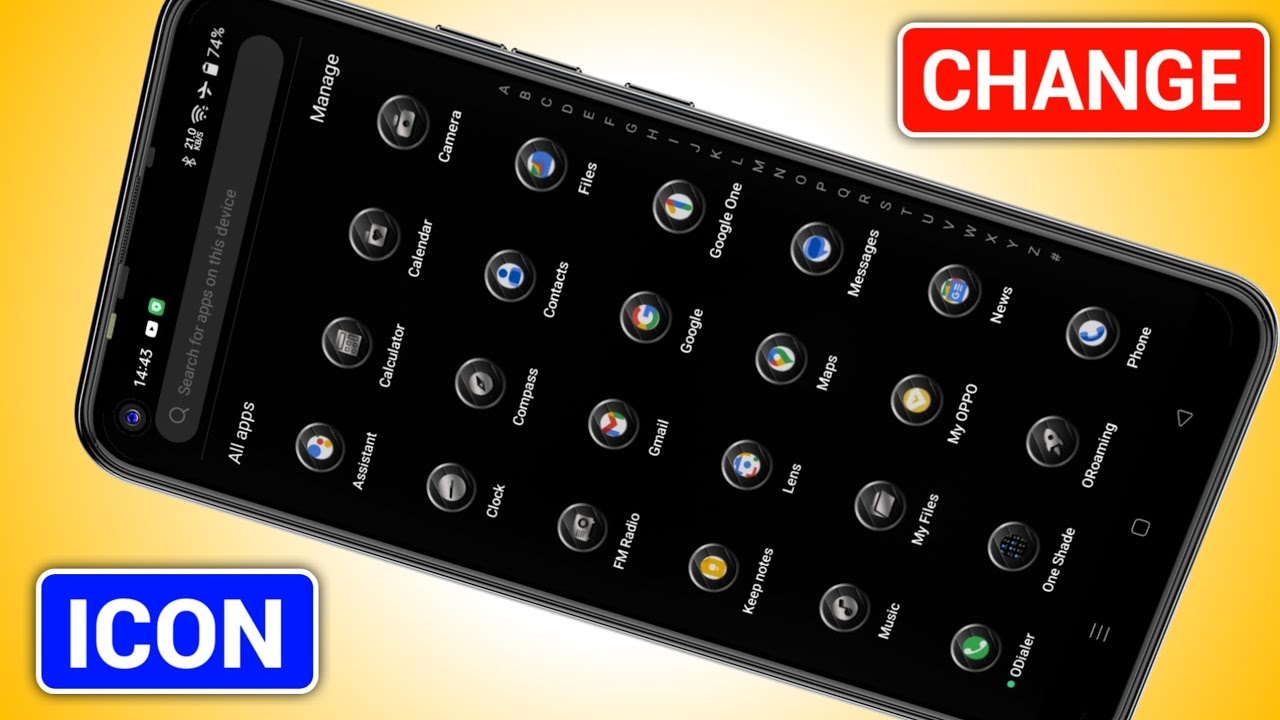 Apne Mobile Ke Icon Kaise Change Kare 2024 | how to change app icons on ...