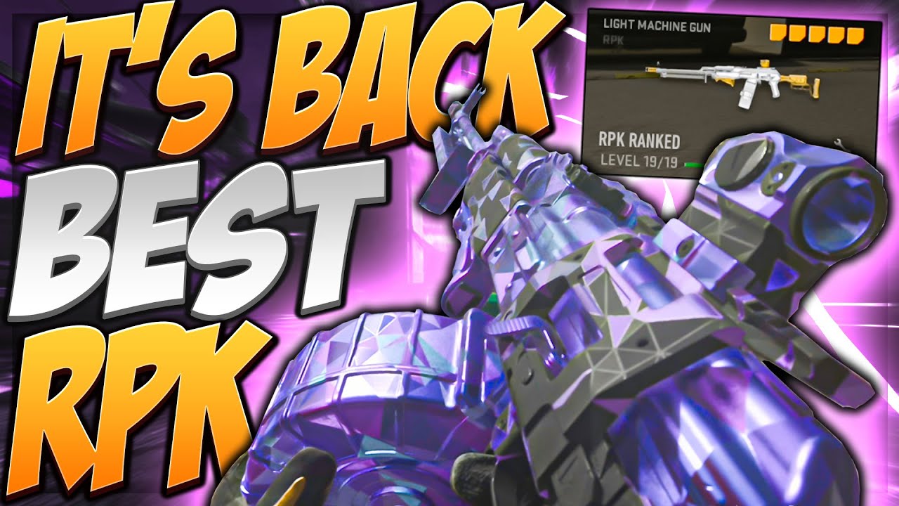 RPK META IS BACK (LOW RECOIL) Call of Duty Warzone 2 (Best Setup ...