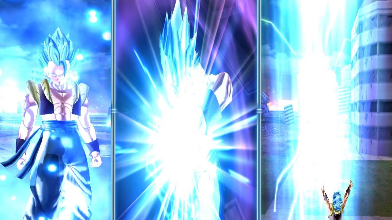 Gogeta Blue Xv2 Texture + New Aura & Movesets ( Silvio Gogeta Ported ...