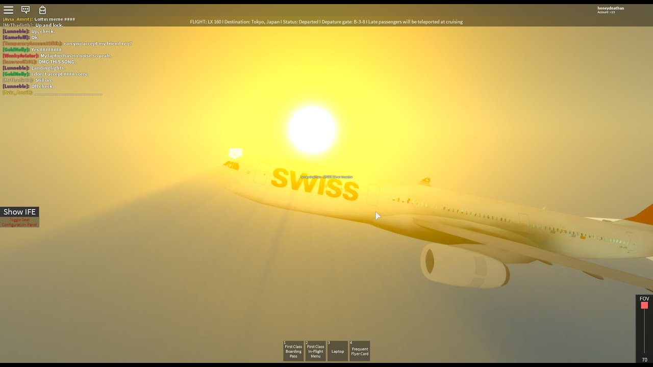 ROBLOX Swiss International Air Lines EMERGENCY LANDING! - YouTube