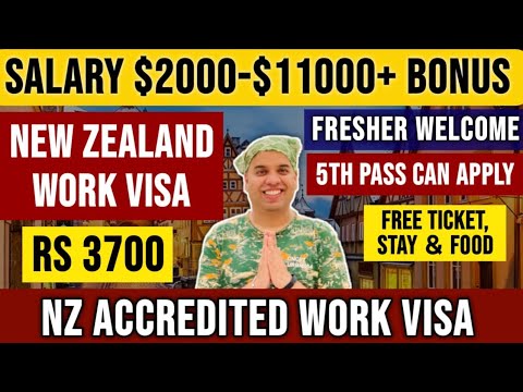 New Zealand Work Visa | How to apply new zealand work visa from india ...