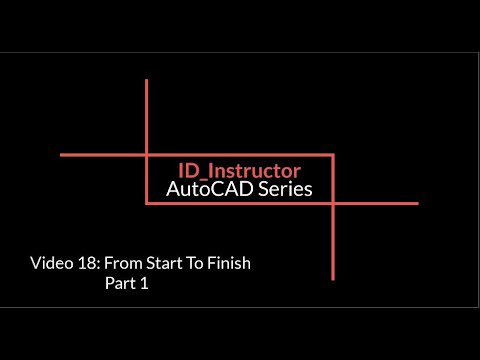 AutoCAD Series Video 18: From Start To Finish Part 1 - YouTube