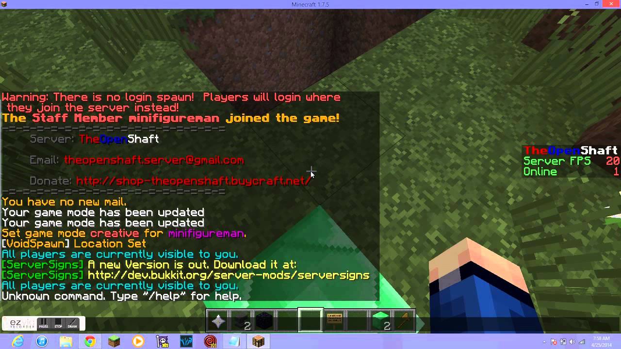 Bukkit Plugin | Void Spawn | Look Perofessional - YouTube