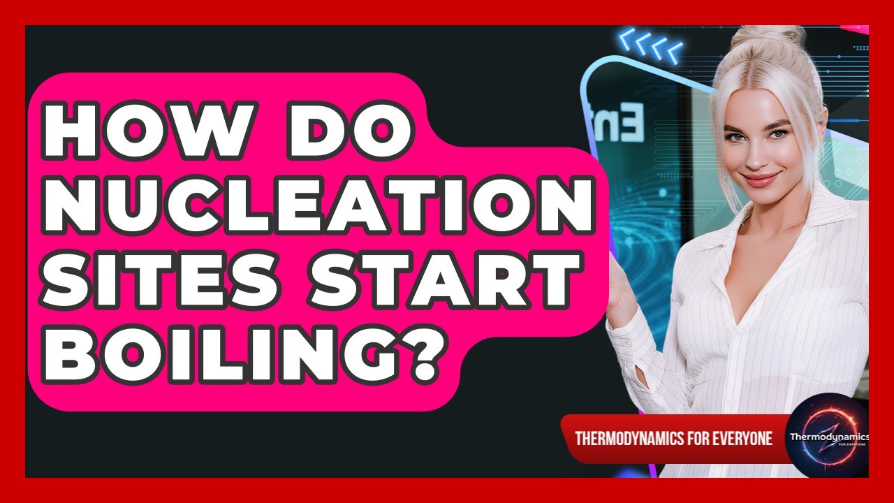 How Do Nucleation Sites Start Boiling? - Thermodynamics For Everyone ...