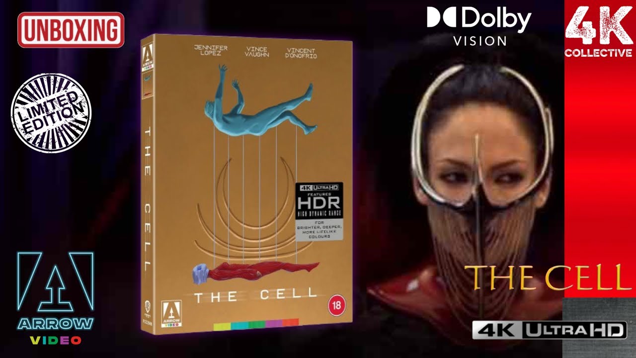Tarsem Singh’s The Cell 4K UltraHD Blu-ray Arrow Video Limited Edition ...